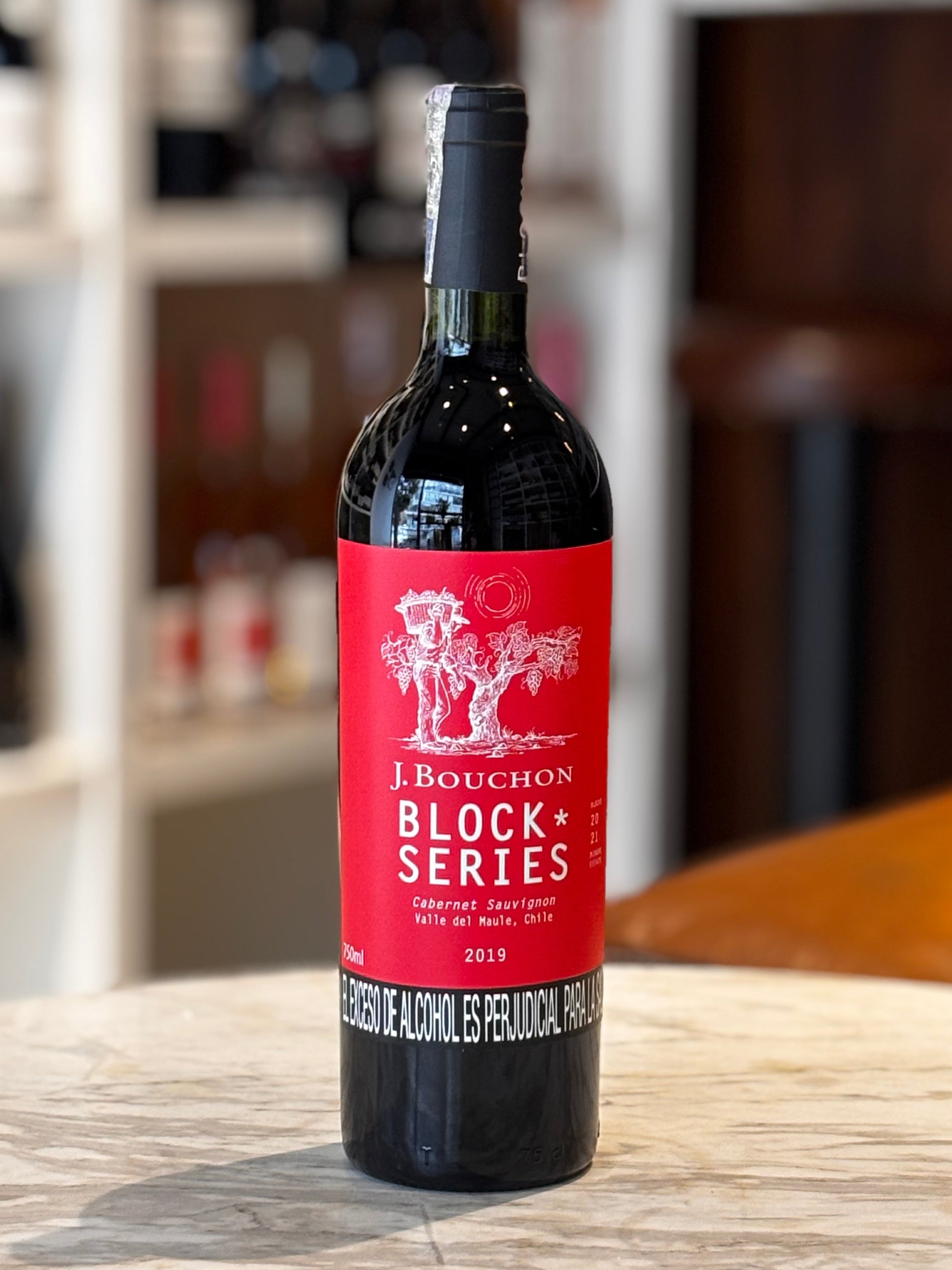 J BOUCHON BLOCK SERIES CABERNET SAUVIGNON – Cava Wine Bar